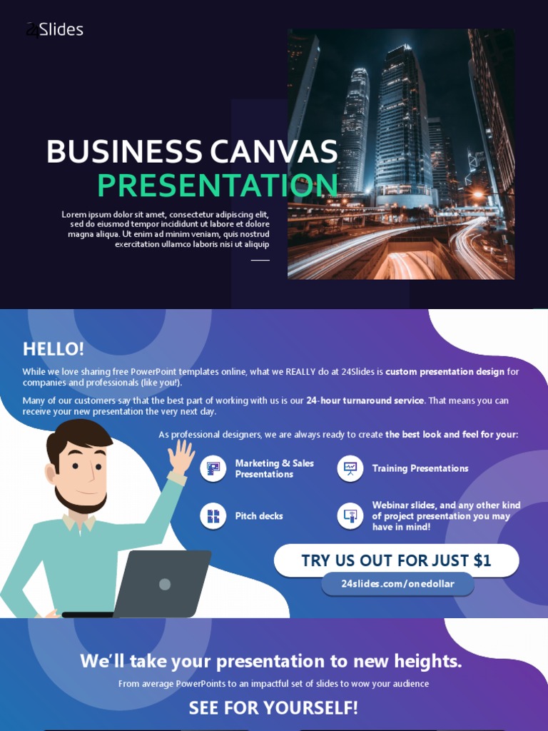 Business Canvas-Corporate - REVISION | Download Free PDF | Mass Media ...