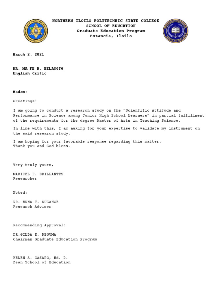 Validation Letter Approved | PDF | Academic Degree | Further Education