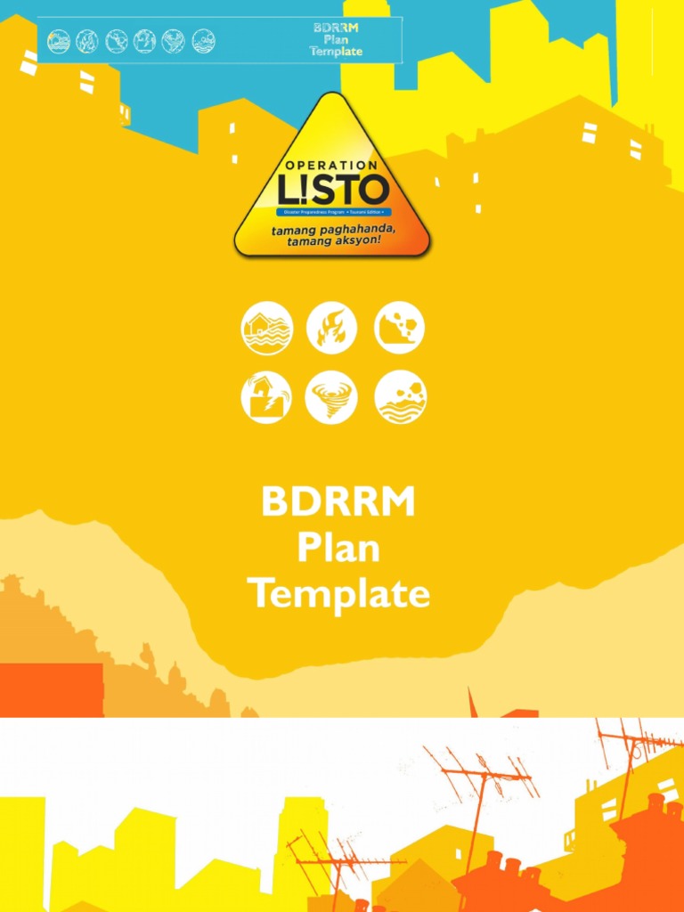 BDRRM PLAN TEMPLATE - Copy (AutoRecovered) | PDF | Emergency Evacuation ...