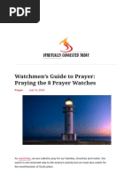 Eight Prayer Watch Printables PDF | PDF | God The Father | Jesus