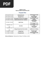 Induction and Oath Taking Ceremony Program Flow | PDF | Educational ...