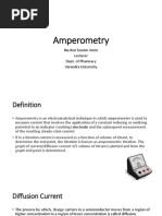 Amperometry | PDF | Titration | Chemistry