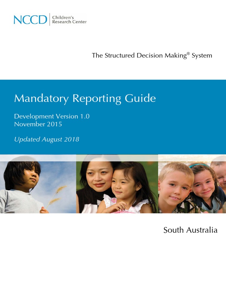 Mandatory Reporting Guide | PDF | Child Neglect | Domestic Violence