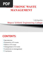 Notes - Module 5-E-Waste Management | PDF | Electronic Waste | Waste