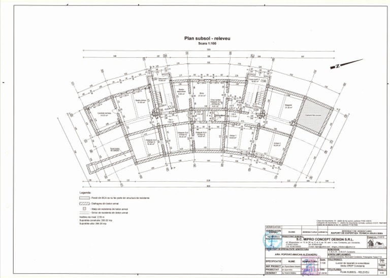 A02 A2 Plan Subsol - Releveu PTH Scanat | PDF