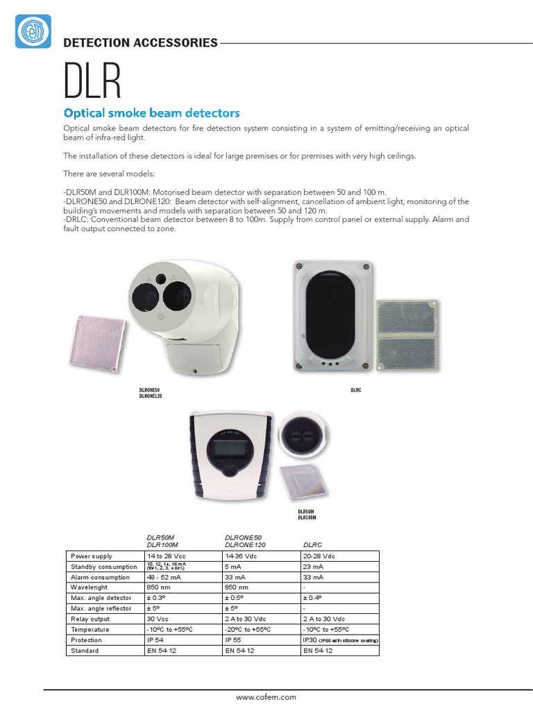 Optical Smoke Beam Detectors: Detection Accessories | PDF | Technology ...