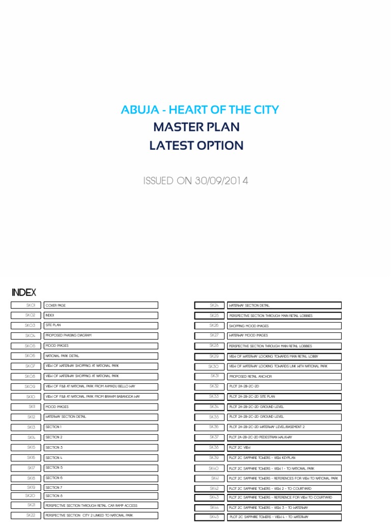 Master Plan Book - Latest Option | PDF | Transport | Road Transport
