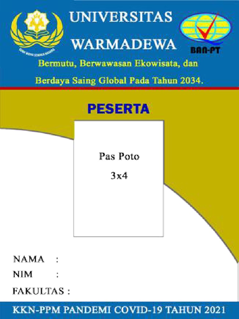 Name tag-PESERTA - KKN | PDF