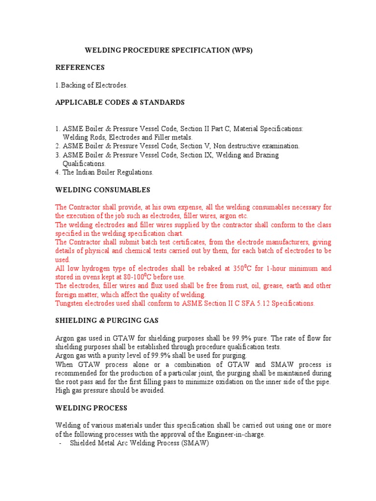 Welding Procedure Specification Guide | PDF | Welding | Construction