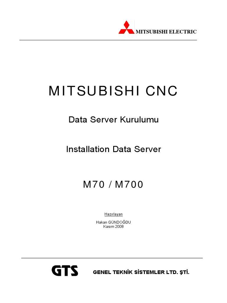 M70 Data Server Kurulumu | PDF