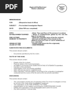 SITREP Template | PDF