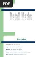 Consumer Arithmetic Formula Sheet | PDF