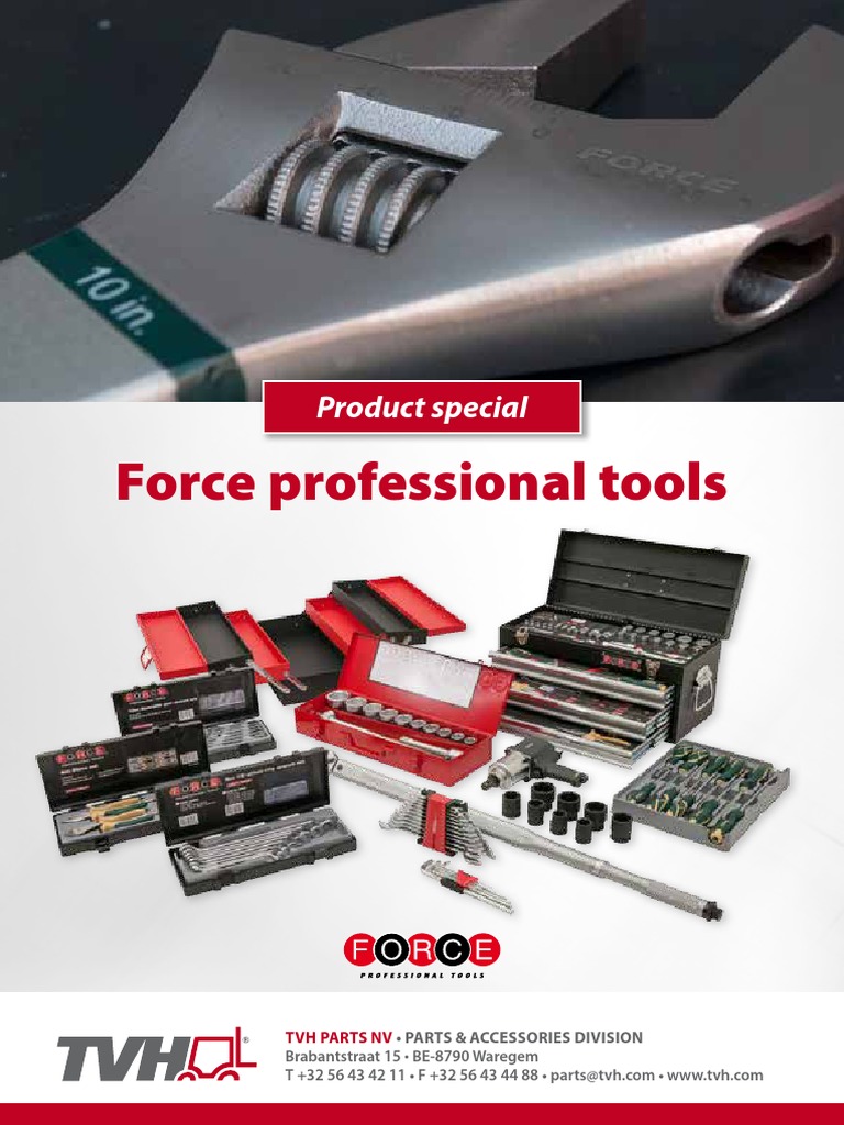 Force Professional Tools: Product Special | PDF | Nut (Hardware) | Tools