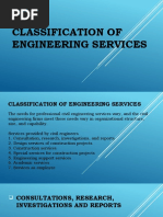 Classification of Engineering Services | PDF | Construction Bidding ...