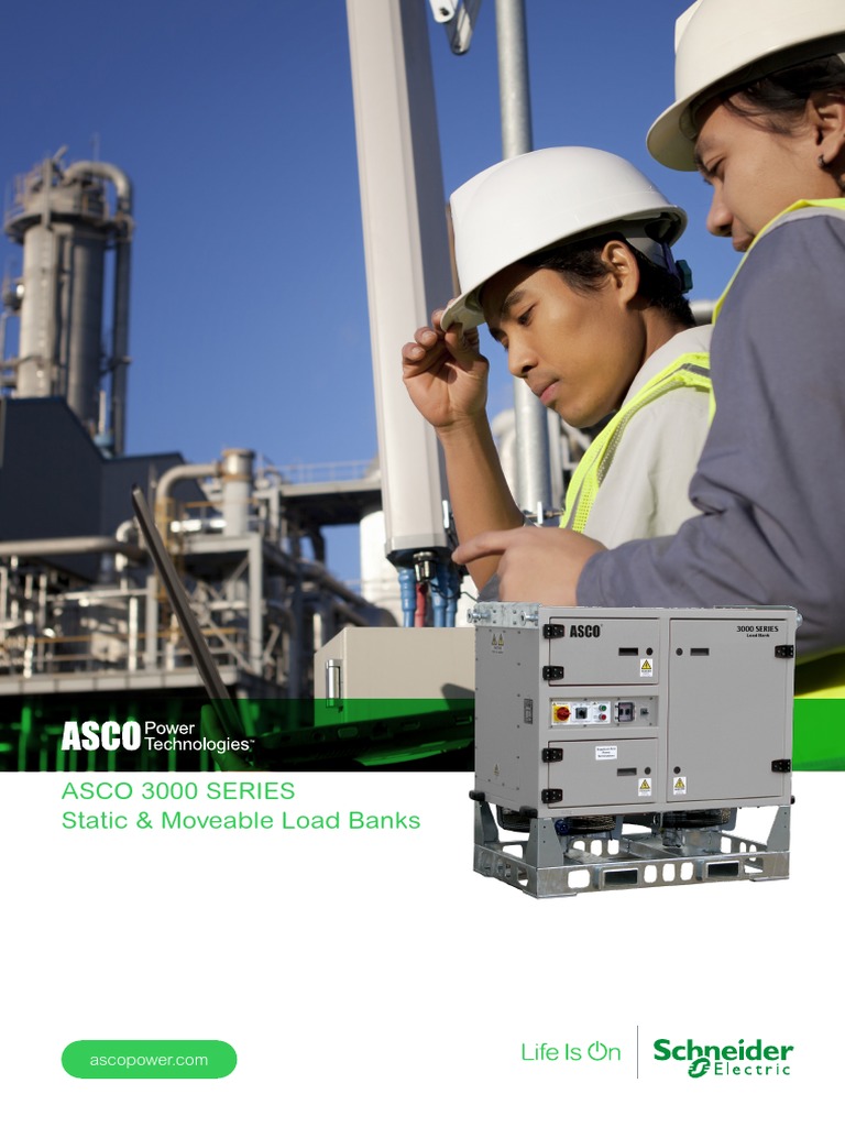 Asco 3000 Series Static & Moveable Load Banks | PDF | Fuse (Electrical ...