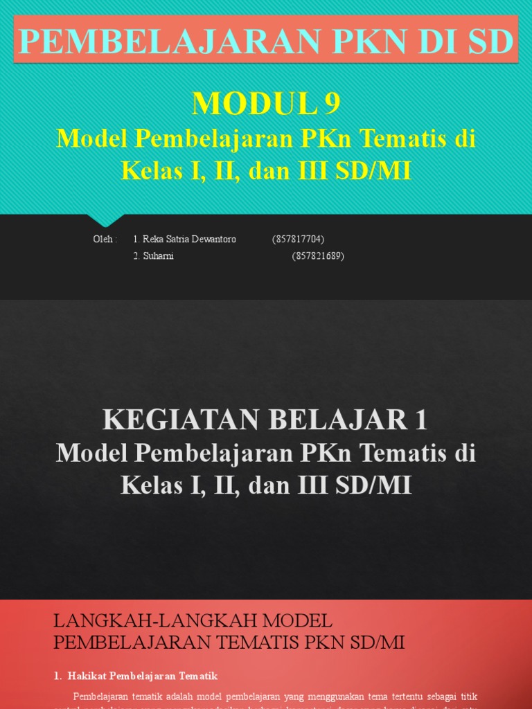 MODUL 9 PKN | PDF