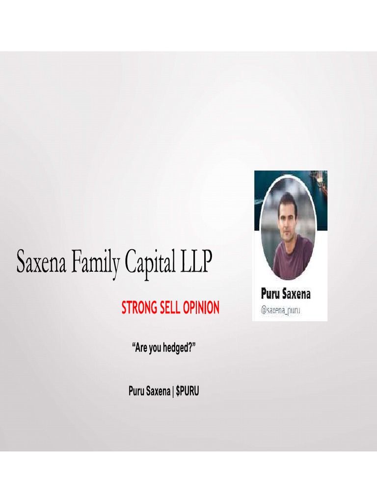 Short Puru Saxena Thesis | PDF