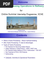 Diesel Hydrotreating Unit (DHT) Process in Refinery, Hydrogen ...