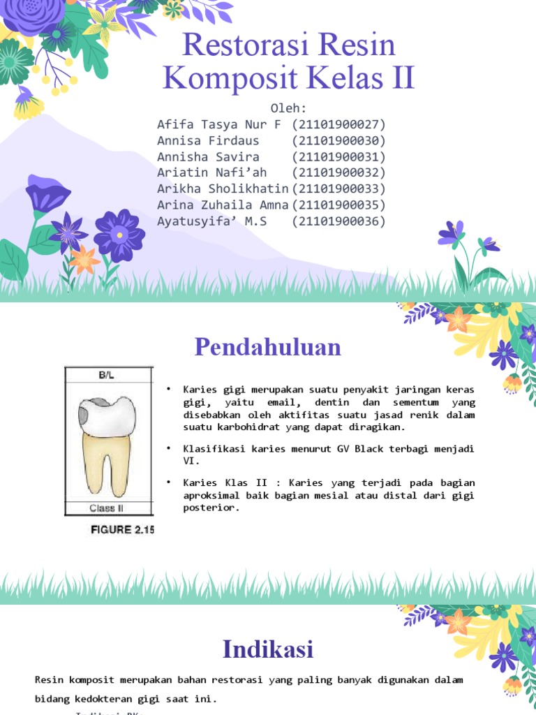 Restorasi Resin Komposit Kelas II | PDF