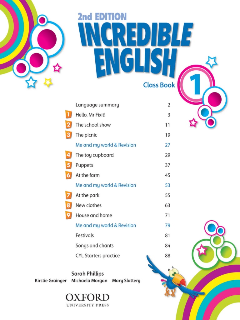 Incredible English 1 Class Book 2nd Edition | PDF