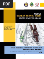 Modul Gamtek Standar Gambar Teknik | PDF
