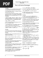 Formelblad Matematik 2 | PDF