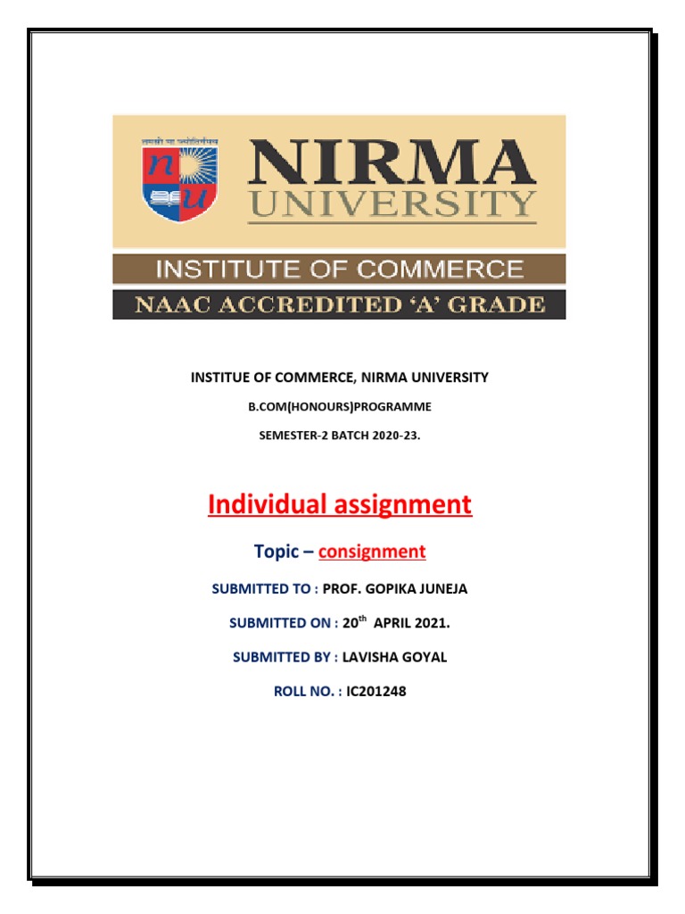 Fa2 Assignment - Ic201248 | PDF | Debits And Credits | Money