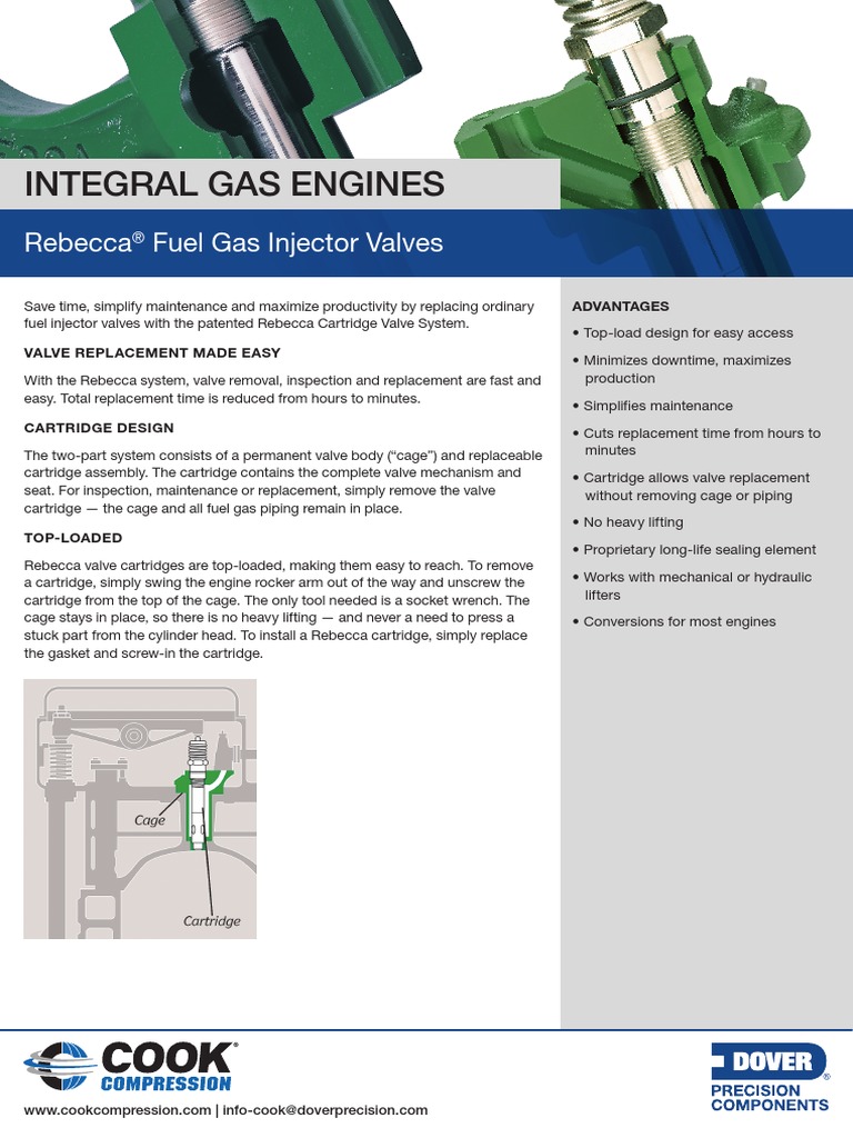 CCO Rebecca Valves Prod. Lit. - en A4 - 030719 | PDF | Cartridge ...