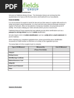 GMS1 Family Doctor Services Registration Form | PDF | National Health ...