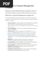 A Property Management Policy and Procedure Manual | PDF | Property ...