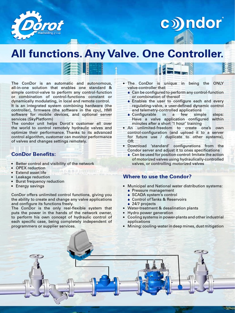 Control Any Valve Function with One ConDor Controller | PDF | Valve ...