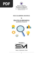 Practical Research 1 PDF | PDF | Inquiry Based Learning | Data