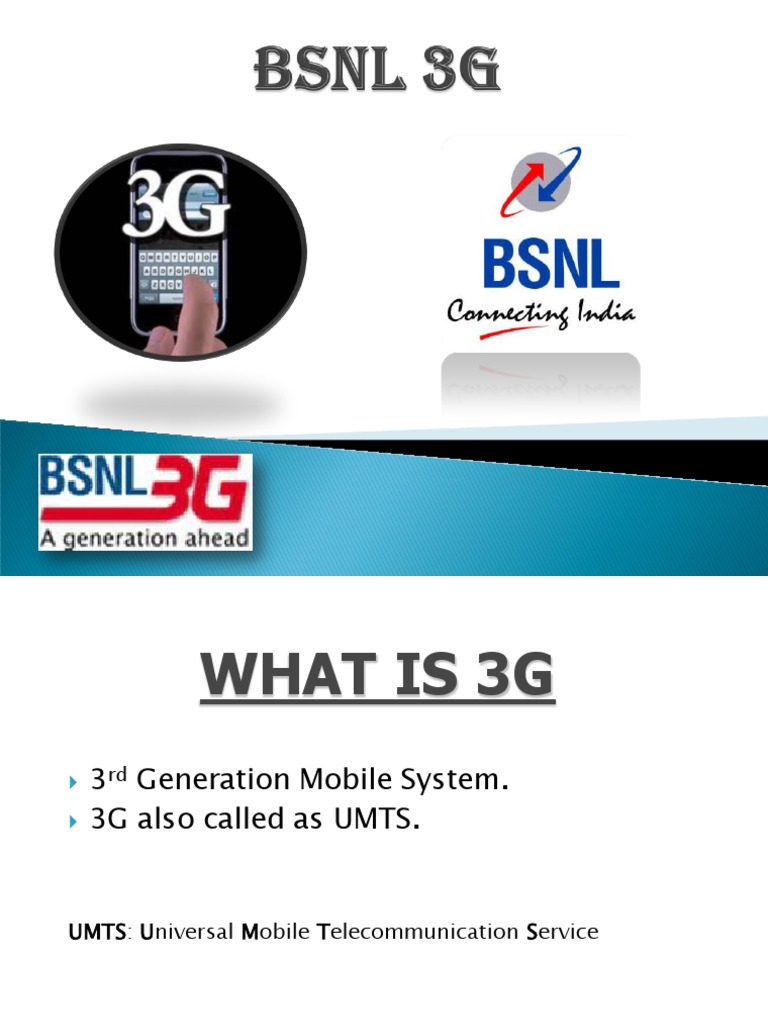 BSNL 3G Setting Gujarat | PDF | 3 G | General Packet Radio Service