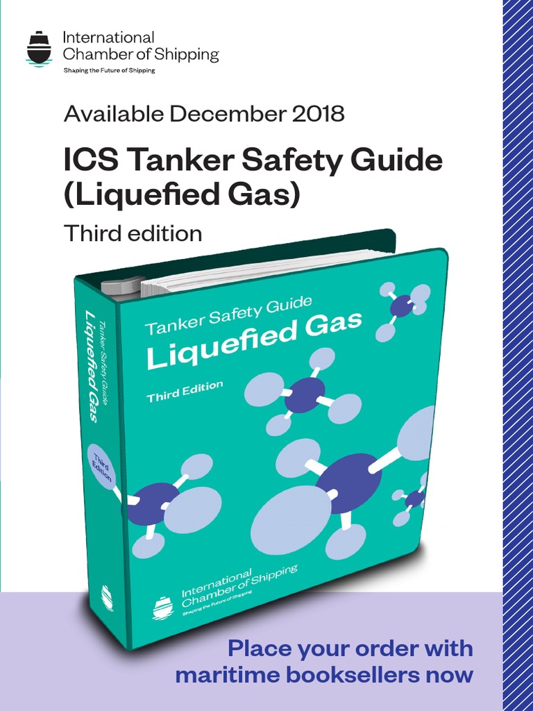 ICS Tanker Safety Guide (Liquefied Gas) : Available December 2018 | PDF