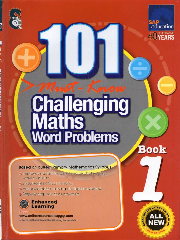 101 Challenging Math Word Problems G1 | PDF