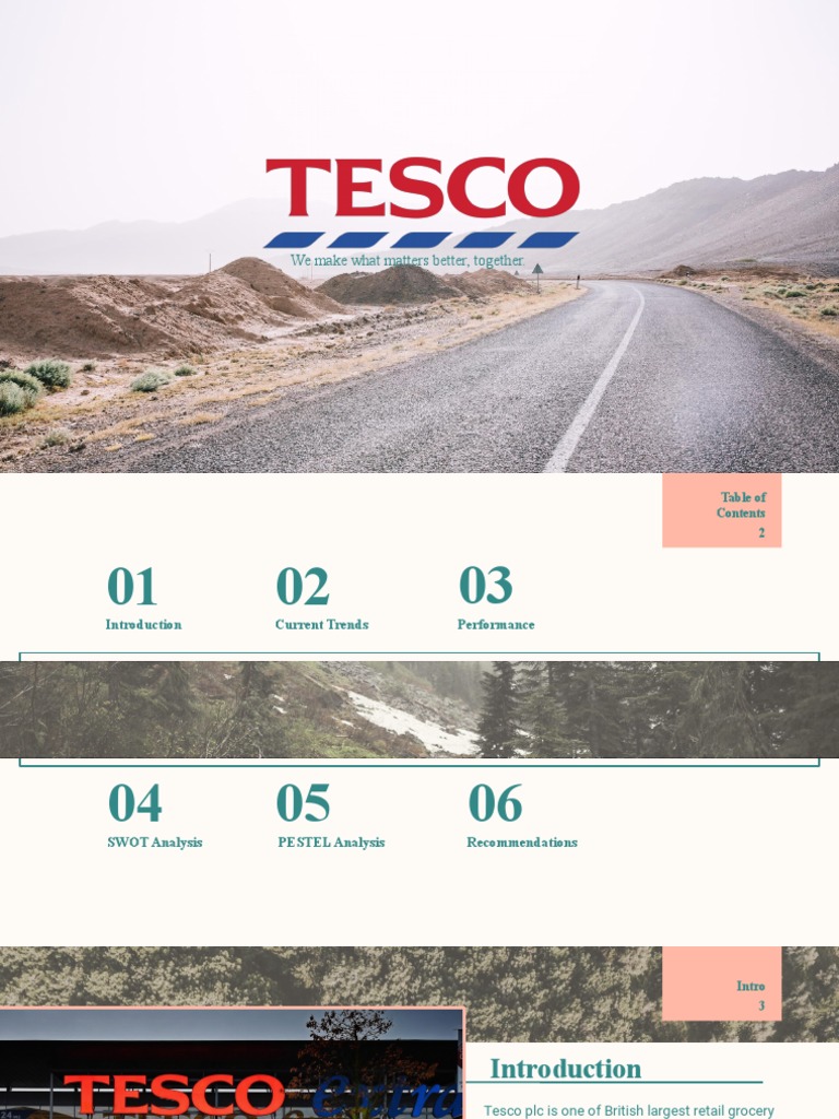 Tesco's SWOT and PESTEL analysis reveals strategies to improve ...