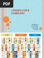 Consecutive Sampling: Definition: Non-Probability Sampling Convenience ...
