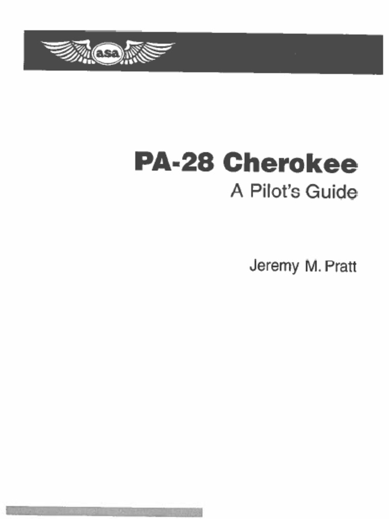 PA-28 Cherokee A Pilot's Guide | PDF