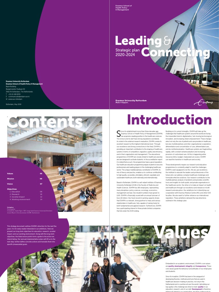Eshpm Strategiedocument 2020 2024 | PDF | Health Care | Health System
