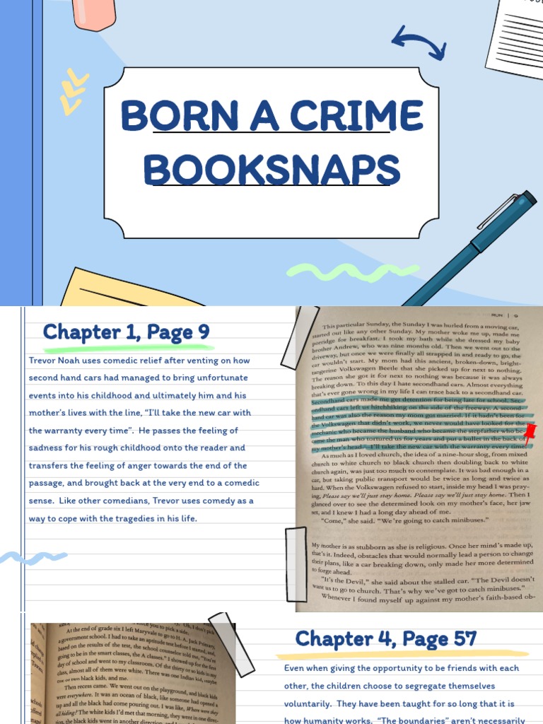 Born A Crime Book Snaps | PDF | Poetry