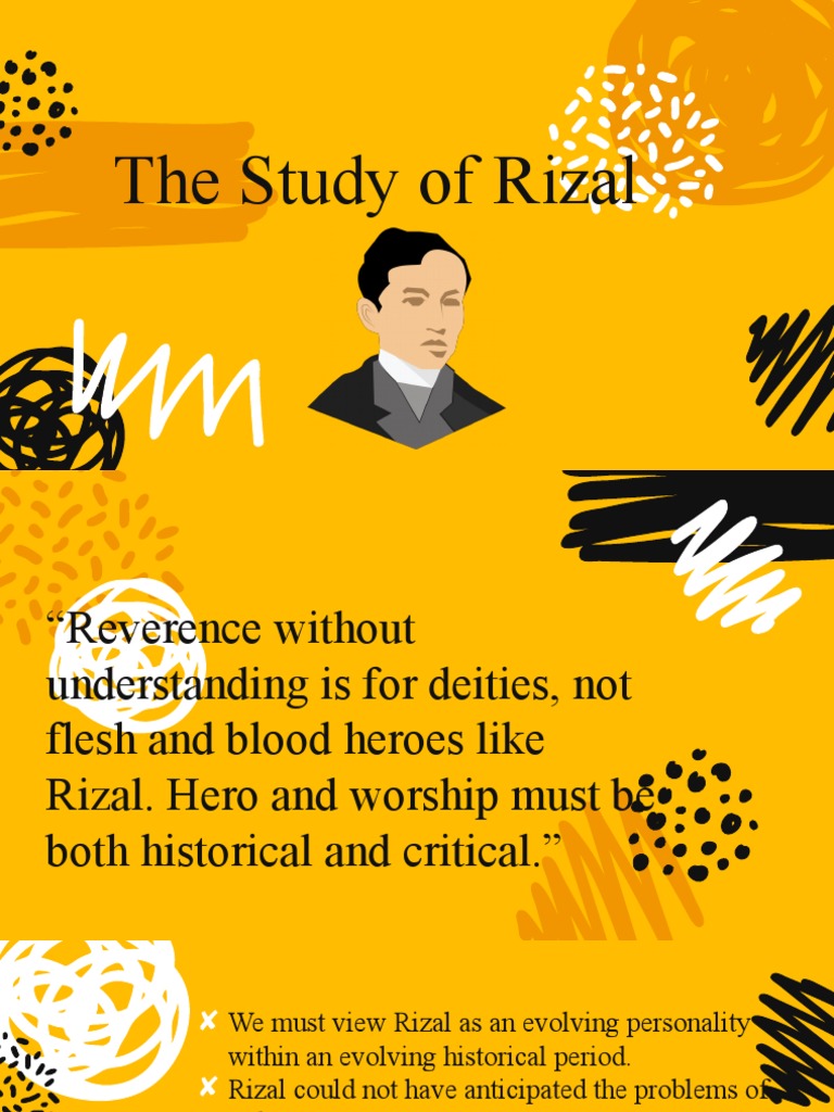Chapter 1 The Study of Rizal | PDF | History | General Fiction