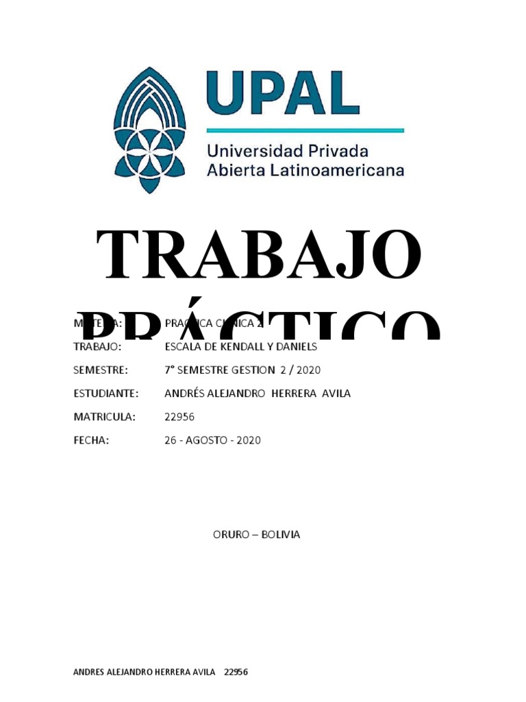 Evaluating Muscle Strength Using the Kendall and Daniels Scales | PDF ...