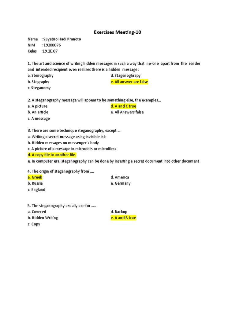 Exercises Meeting | PDF | Data Compression | Computer Science