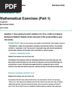 PMC Module 5 Assignment (Sada Gul Roll#D12905) PDF | PDF | Subtraction ...