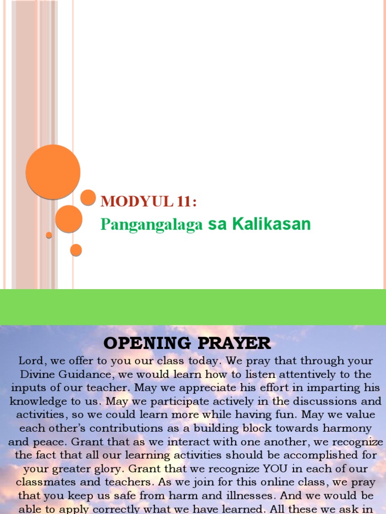 Esp G10-Ppt-Modyul-11 | PDF