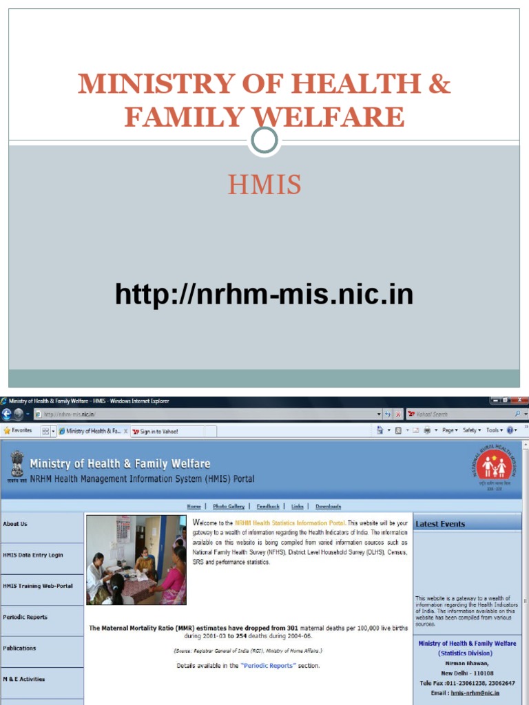 MoHFW HMIS Data Monitoring Strategies | PDF | Computing | Information ...