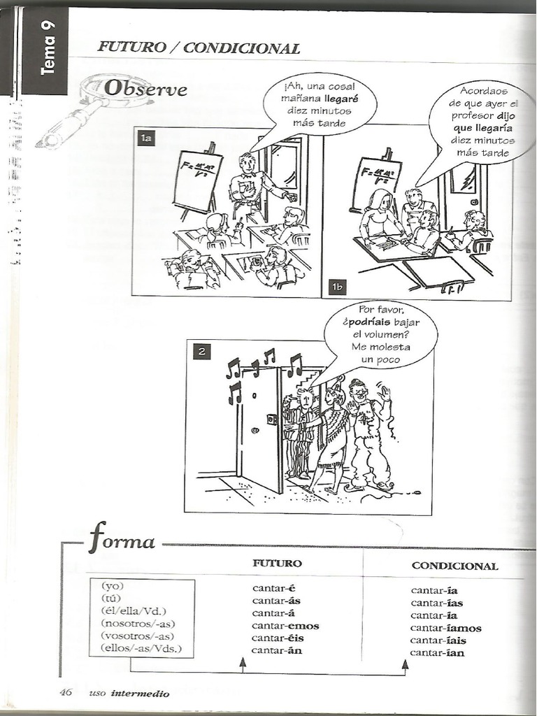 Futuro y Condicional | PDF