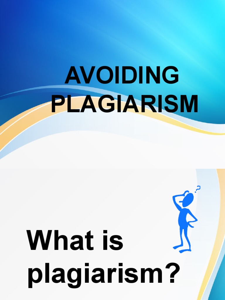Avoiding Plagiarism Guide | PDF | Citation | Plagiarism