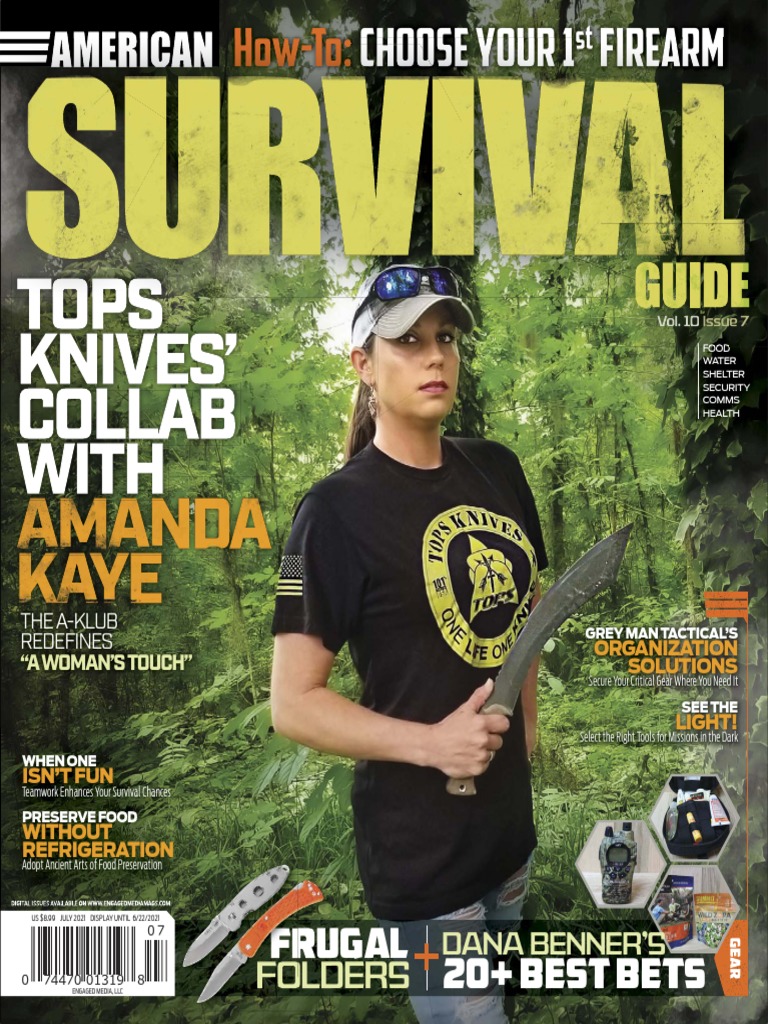 American Survival Guide 07.2021 | PDF | Knife | Blade
