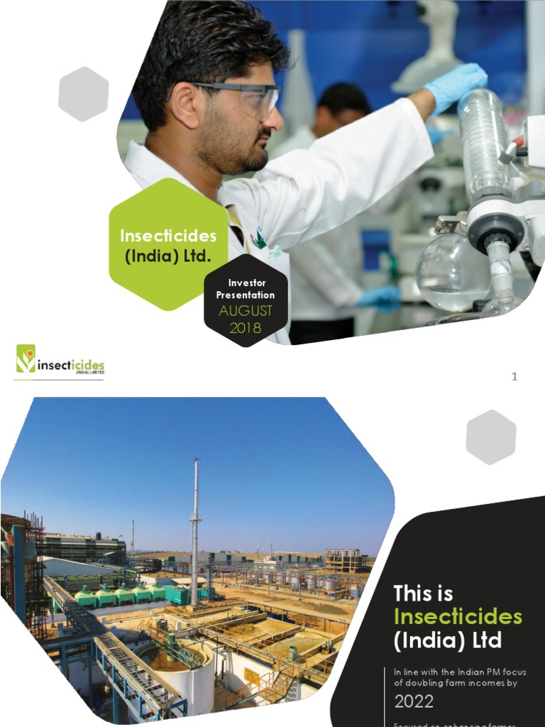 Insecticides India LTD - Investor Presentation Aug 2018 | PDF ...